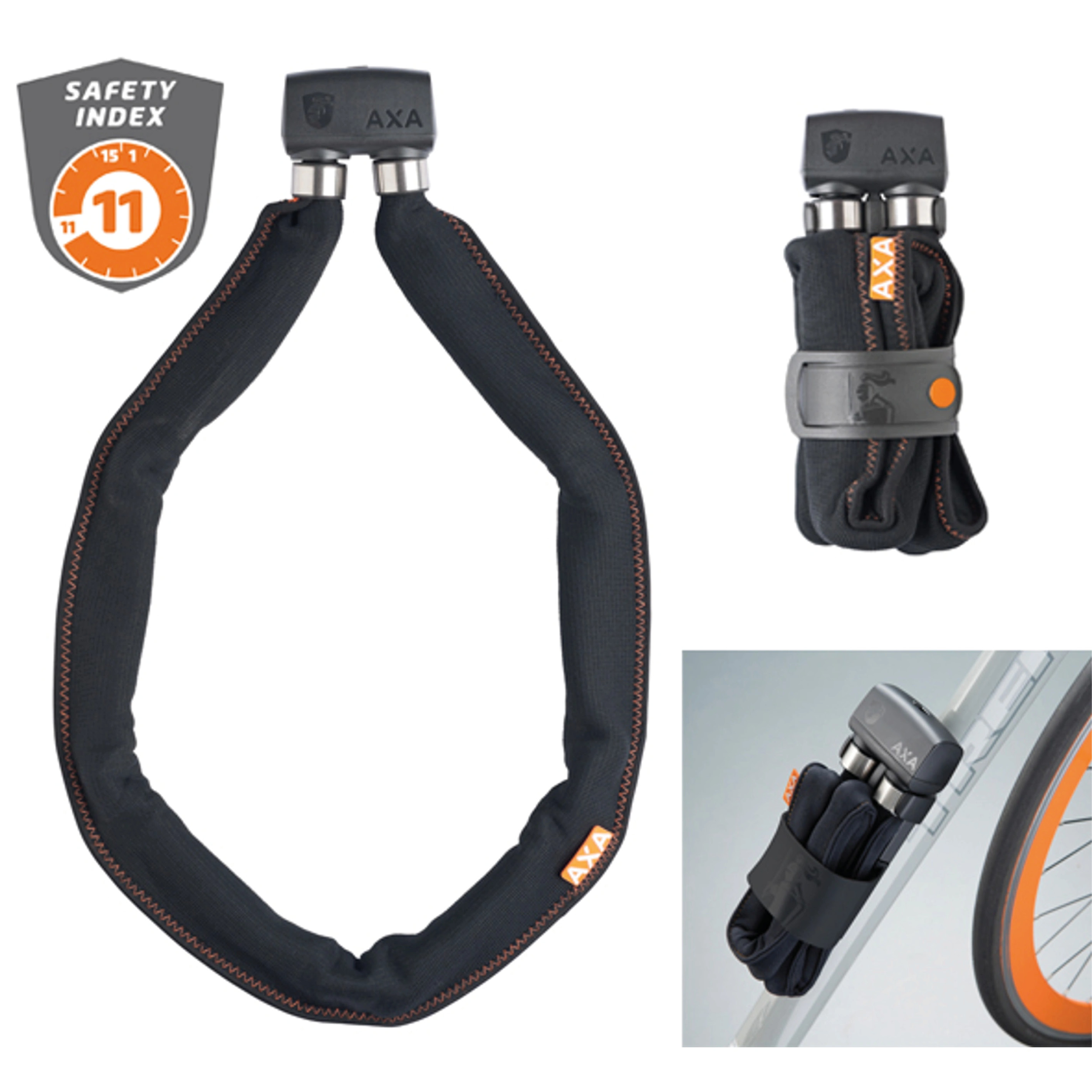 AXA Foldable 1000 100cm x 10mm, SBSC godkänt - MJM Powersports webbutik