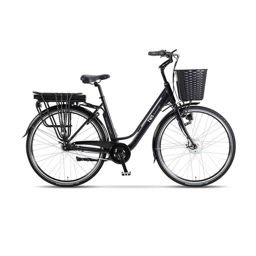 Elcykel TWS DYNAMIC 51 cm Nexus 7 växlad, satinsvart - MJM Powersports ...